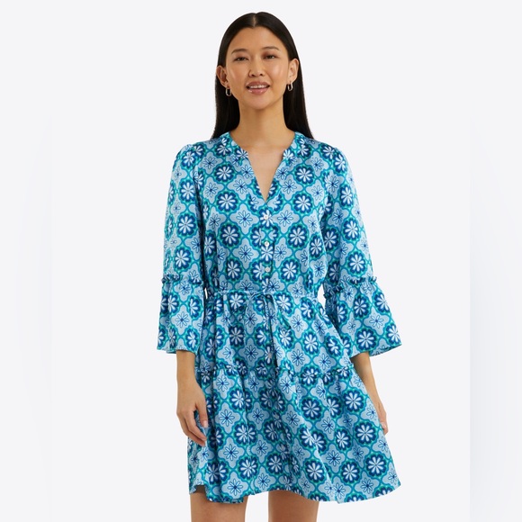 Draper James | Dresses | Draper James Avery Shirtdress In Hammered ...